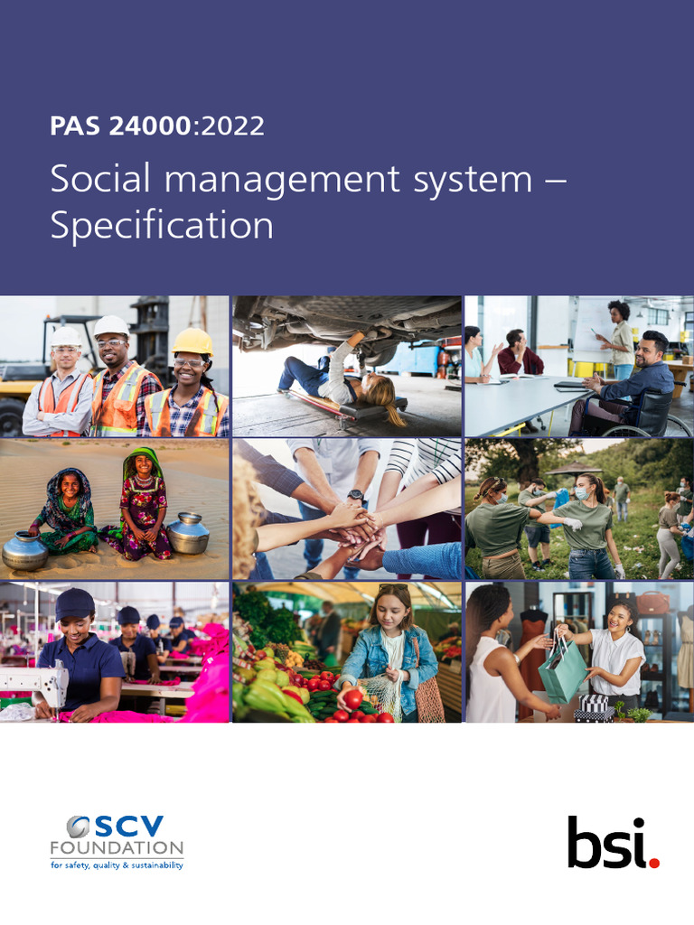 PAS24000 2022 Social Management System | PDF