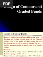 Types and Design of Bunds in Agriculture | PDF | Surface Runoff ...