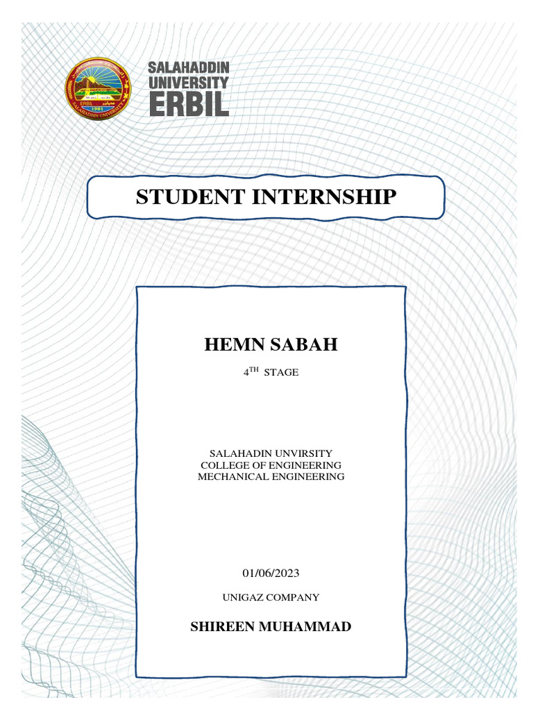 Internship | PDF