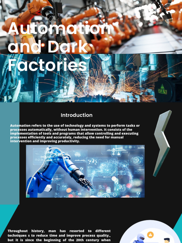 Automation and Dark Factories (1) | PDF