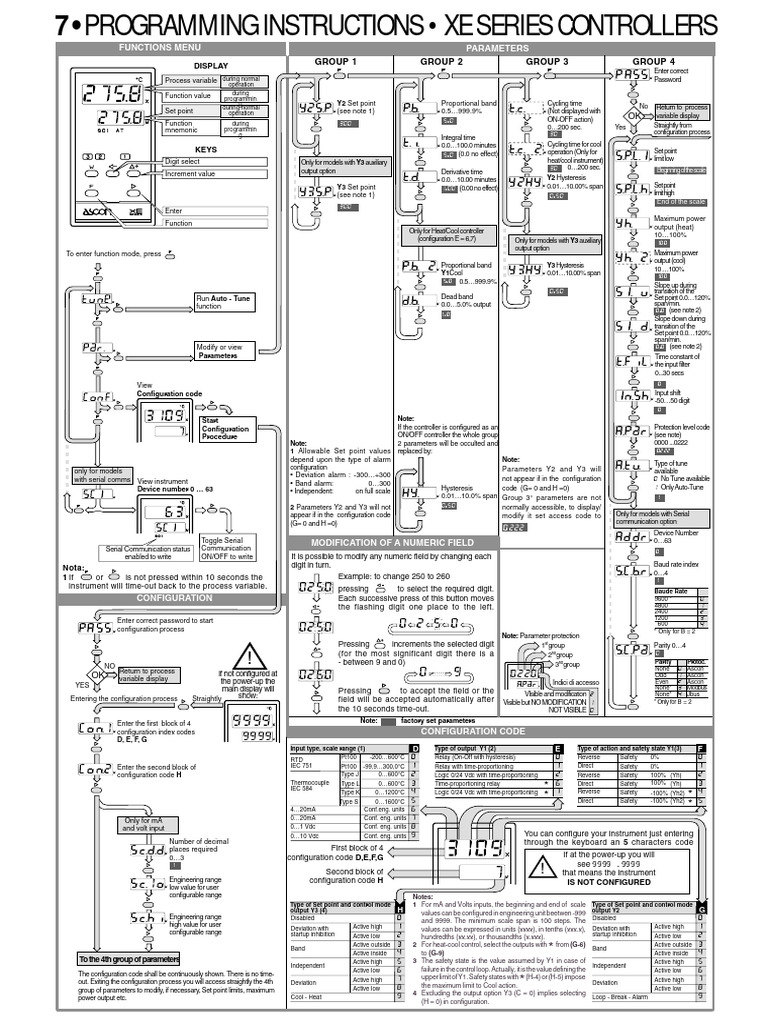 Ascon Xe Programming Instructions | PDF Ascon Xe Programming Instructions | PDF