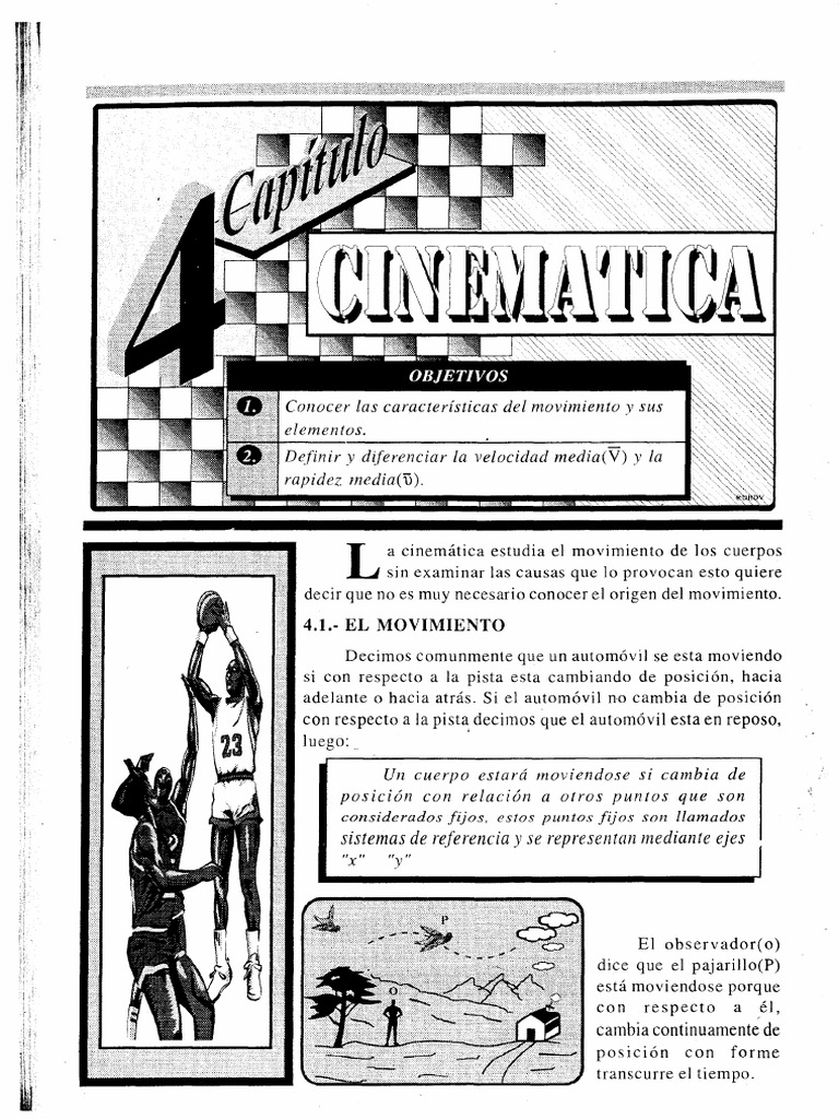 CINEMATICA (Teoria) | PDF