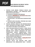 Contoh Peraturan Kost / Tata Tertib Kost | PDF