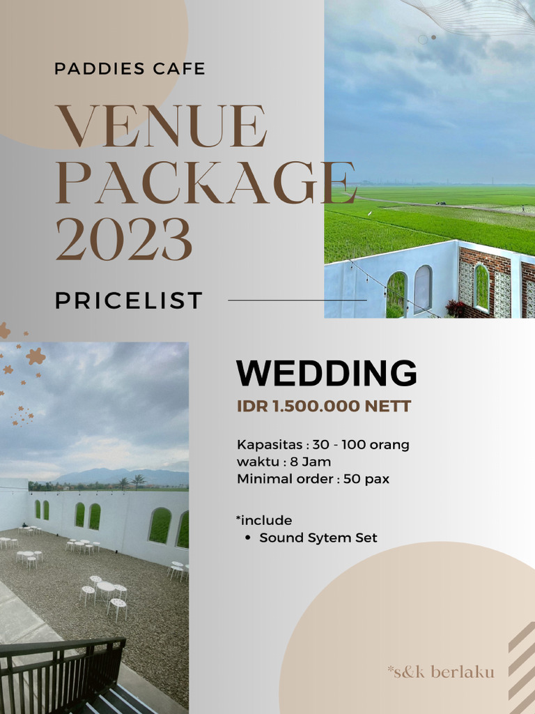 Venue Package 2023 | PDF