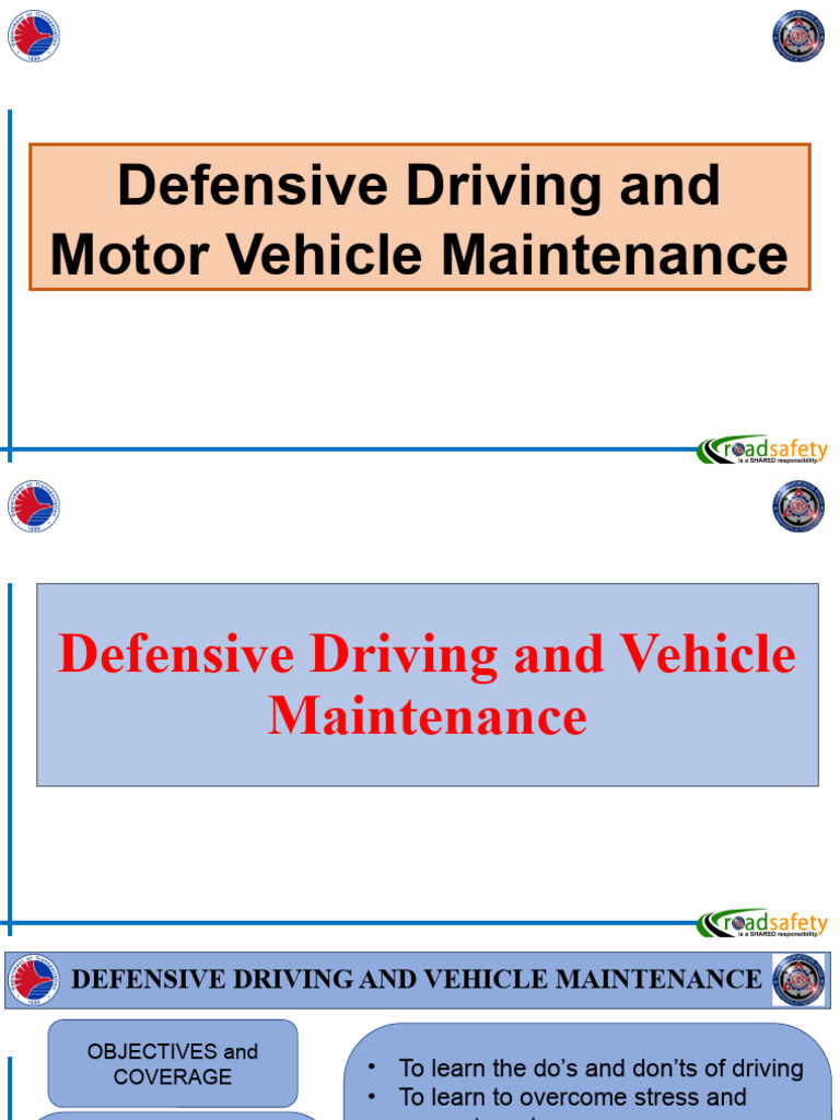 Defensive Driving: Winning Road Safety | PDF