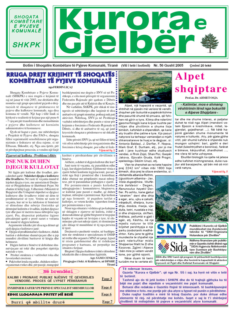 Kurora-e-Gjelbër - Gusht-2005 | PDF