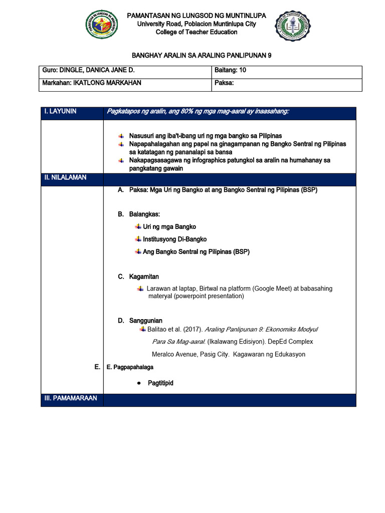 Lp For Demo Template Pdf