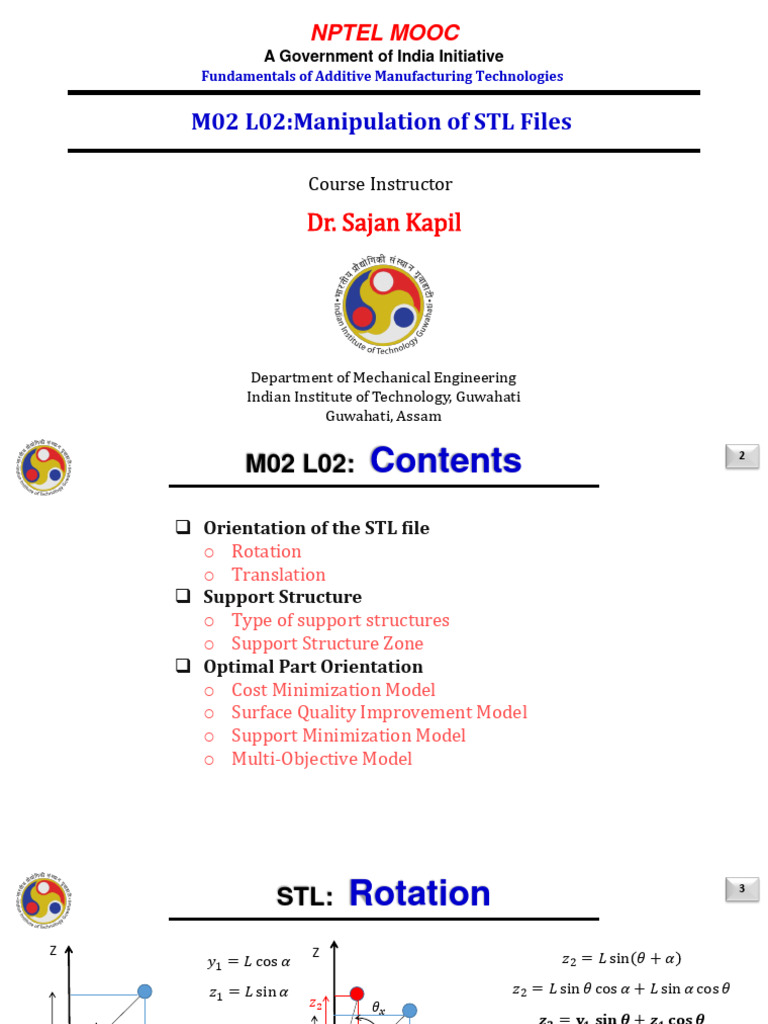 M02L02 CAD Model For Additive Manufacturing | PDF