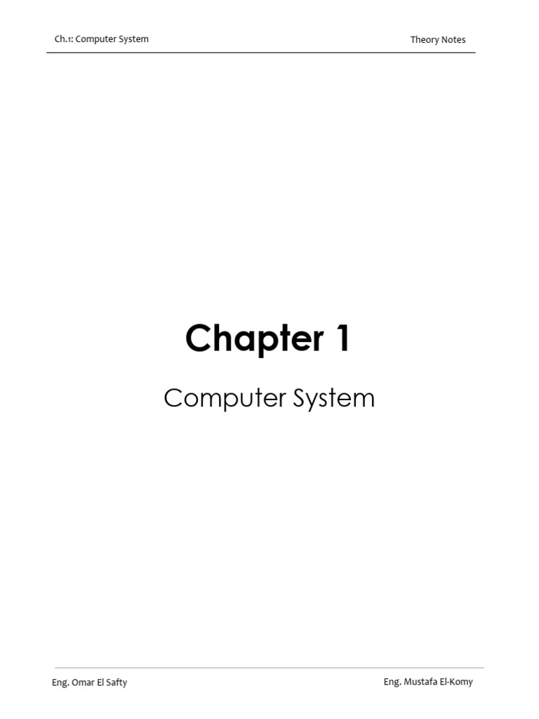 Chapter 1 | PDF | Computer Data Storage | Graphical User Interfaces