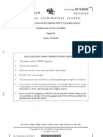 CSEC Biology Past Papers 1 - 2021 | PDF