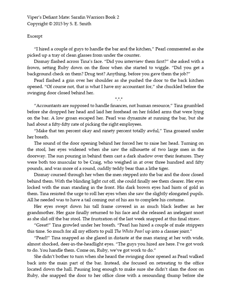 The Defiant Mate Chapter 12
