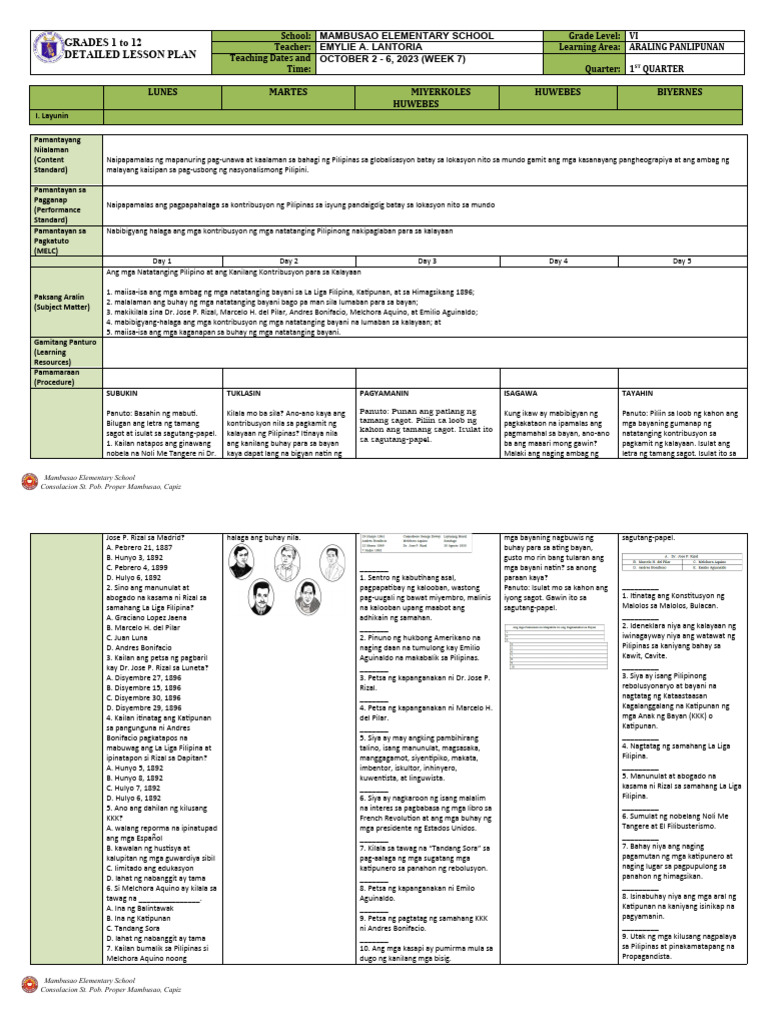 Q1 - Ap 6 - Week7-Dll | PDF