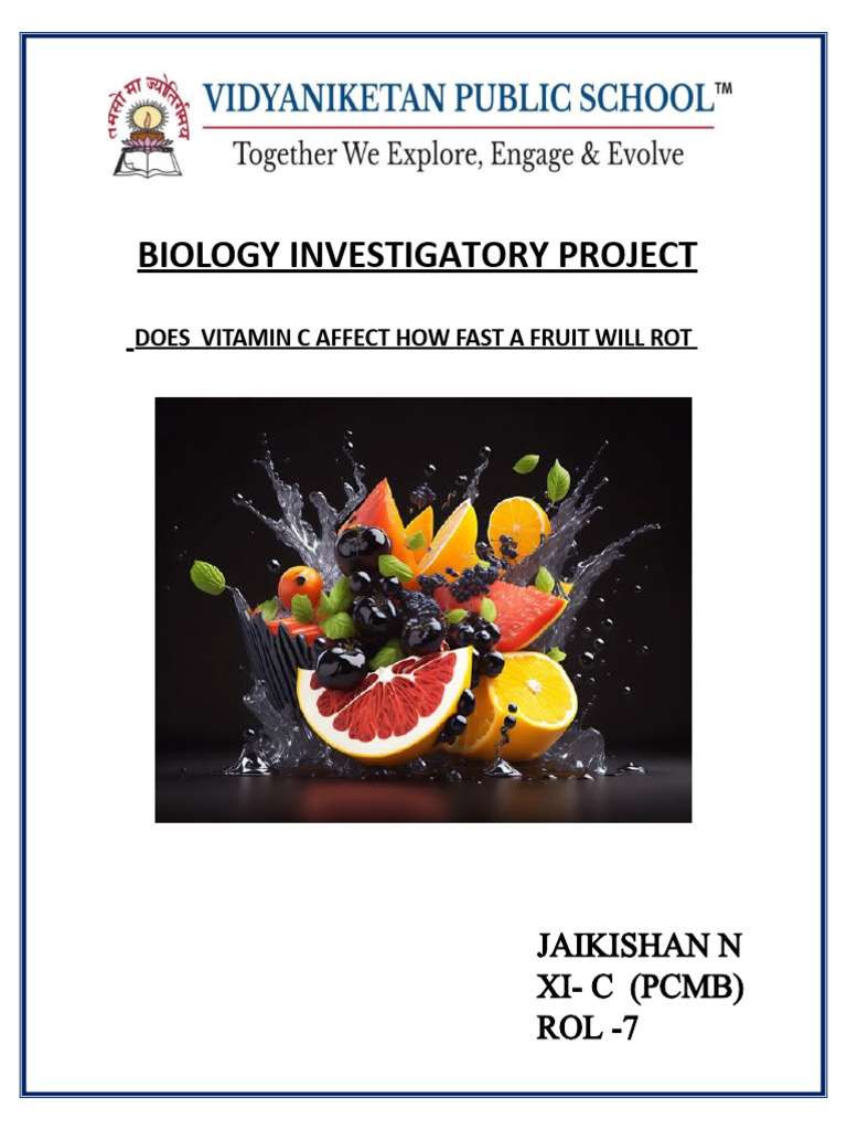 Vitamin C01 | PDF | Fat | Vitamin C