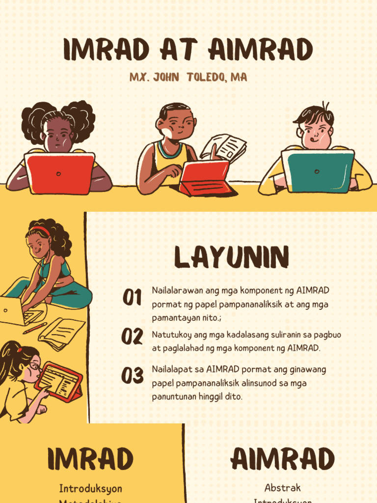 IMRAD at AIMRAD | PDF