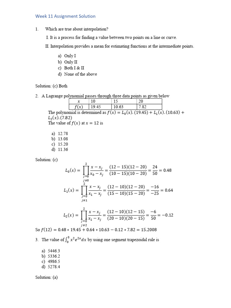 Assignment 12july 2022 Solution | PDF