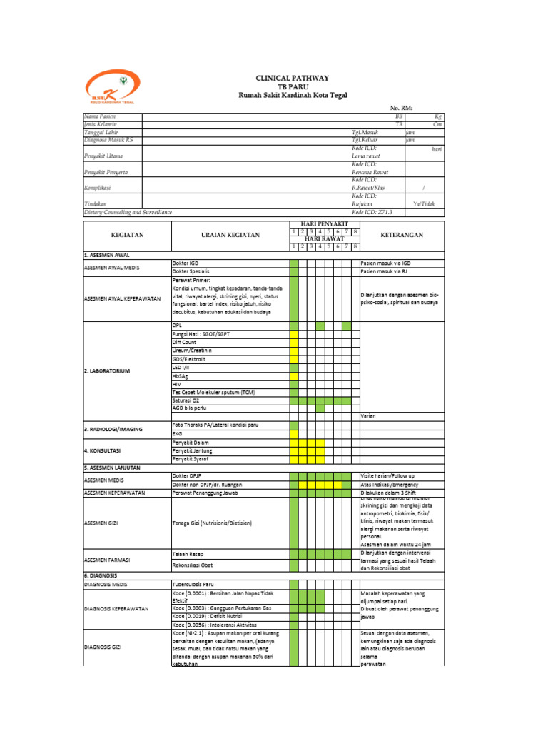 CP TB Paru Terintegrasi | PDF