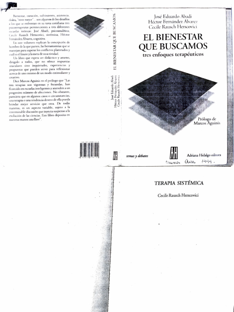 El Bienestar Que Buscamos - 1de2 | PDF