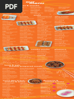 Itsu Menu Nutritional Information | PDF | Sushi | Asian Cuisine