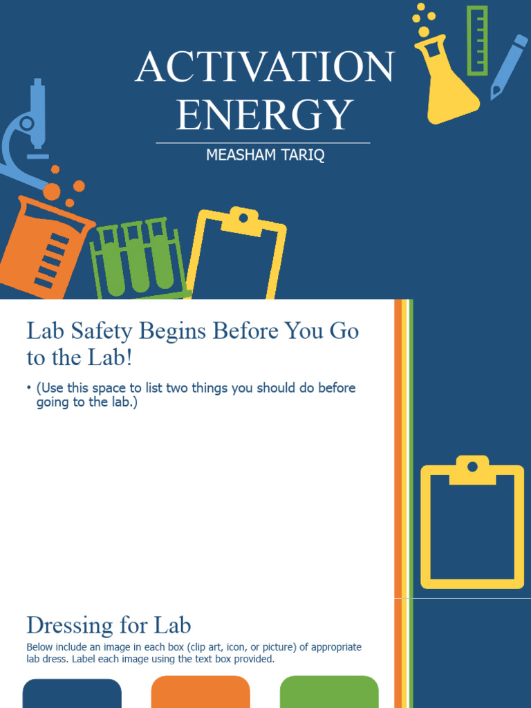 Activation Energy | PDF