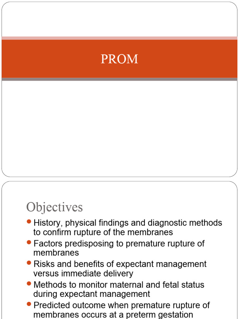 8) PROM - and PTB | PDF | Preterm Birth | Childbirth