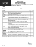Sensory Score Sheet | PDF