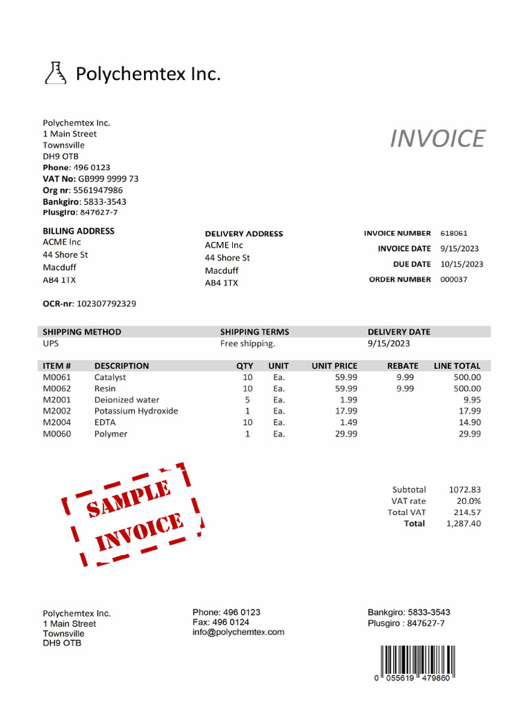 Demo Invoice 1 | PDF