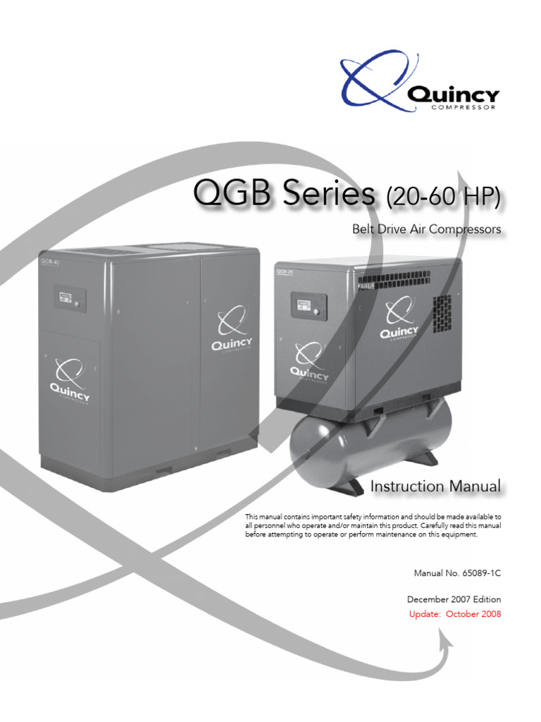 QGB Series: Instruction Manual | PDF | Valve | Mechanical Engineering