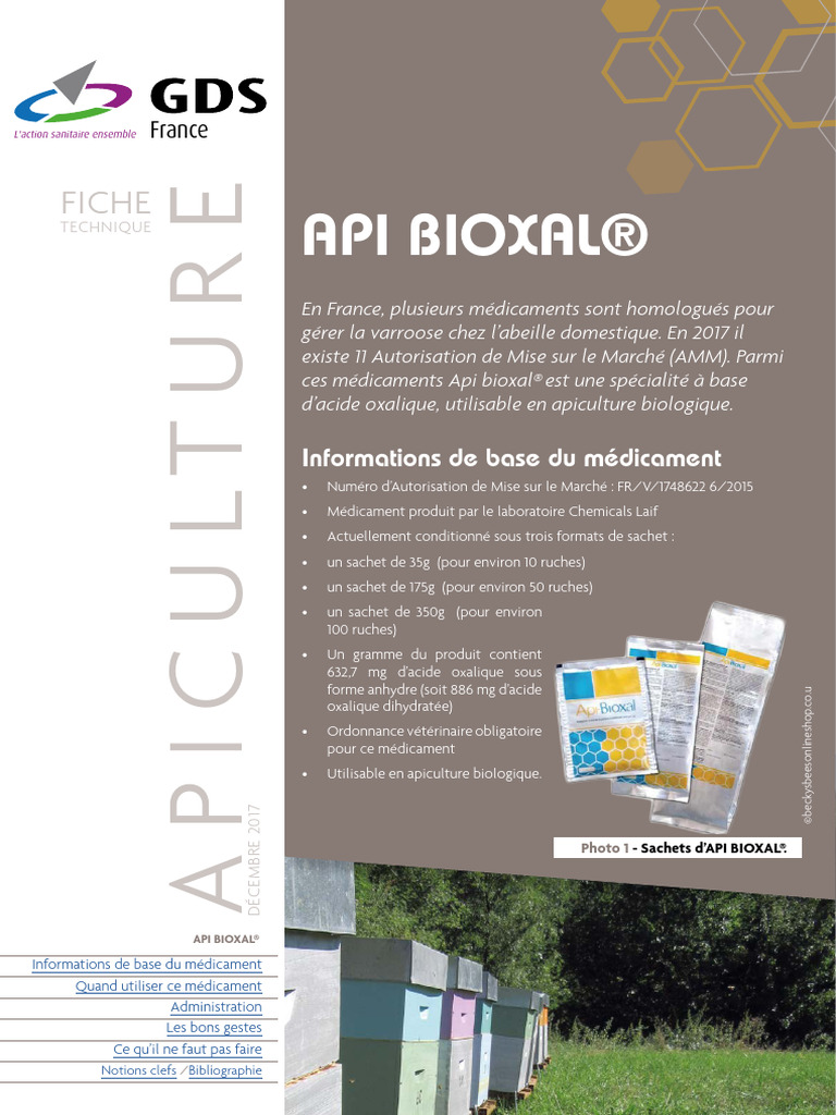 Apibioxal | PDF | Apiculture