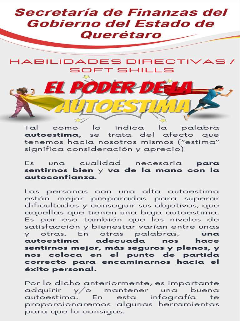 GI El Poder de La Autoestima Febrero | PDF | Autoestima | Sicología
