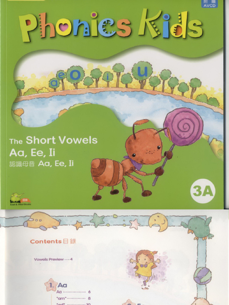 Phonics Kids Book 3a | PDF