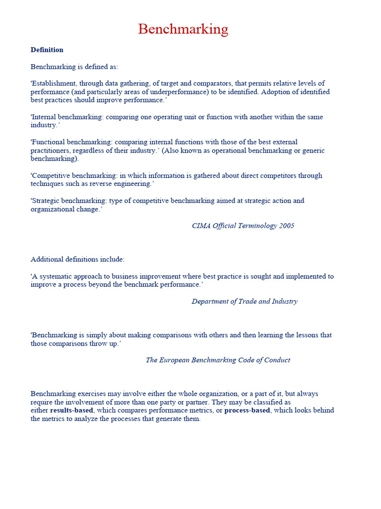 Benchmarking-downsizing | PDF | Benchmarking | Layoff
