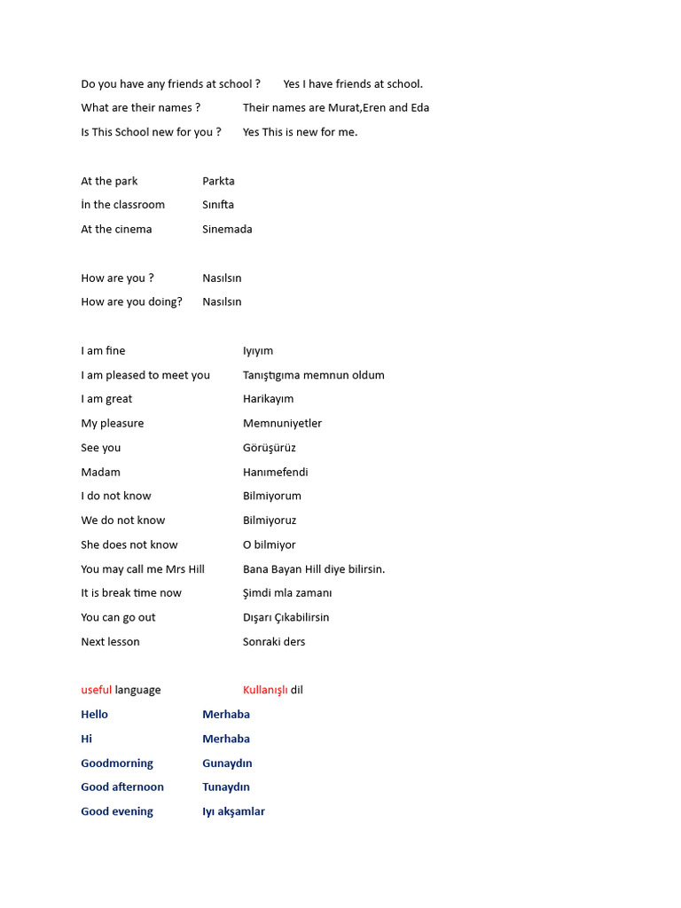 English Unit 1 Pdf