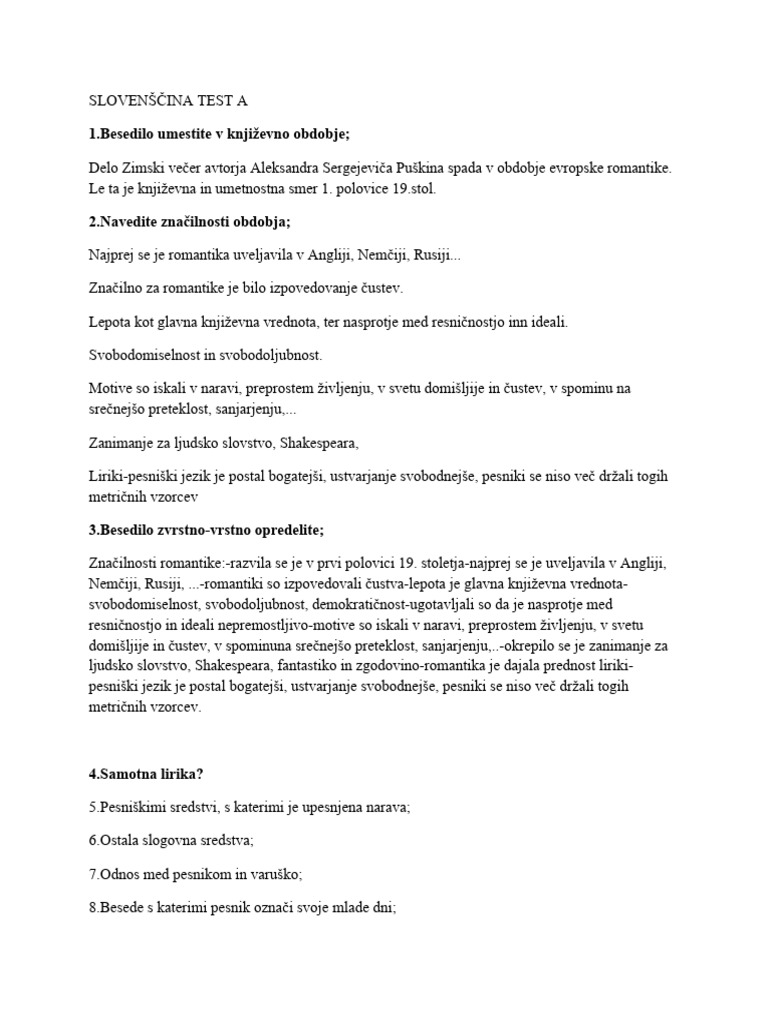 Evropska Romantika | PDF