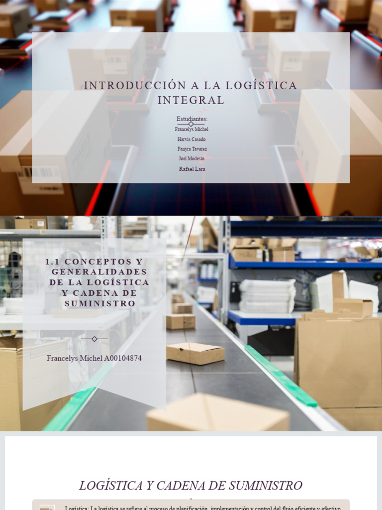 Exposición de logística | PDF | Logística | Inventario