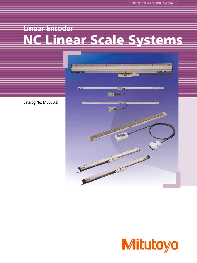 Linear Encoder NC Linear Scale Systems 1 | PDF