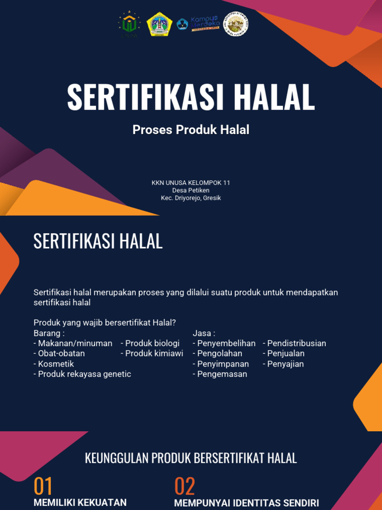 Penyuluhan Sertifikasi Produk Halal | PDF