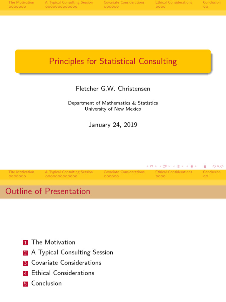 Consulting Slides | PDF