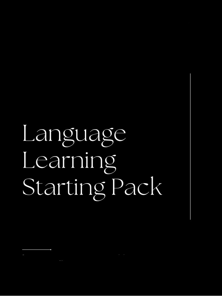 23 Dark Language Learning | PDF