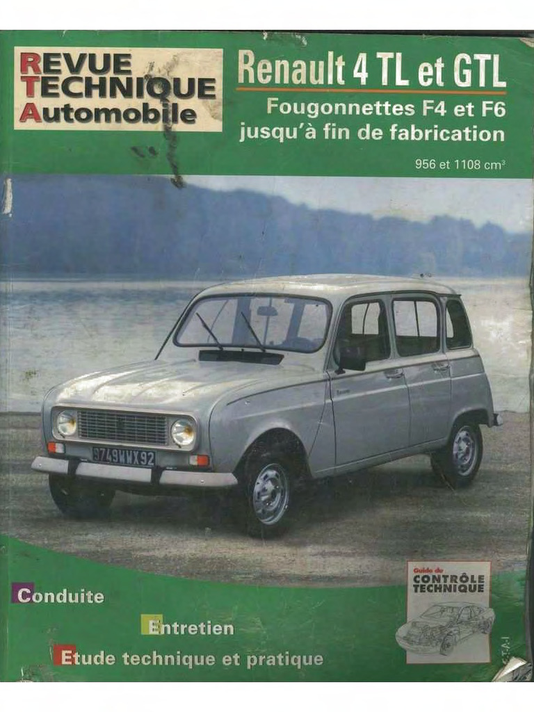 RTA 4l TL Et GTL, F4 Et F6, Jusqu'a Fin de Fabrication | PDF