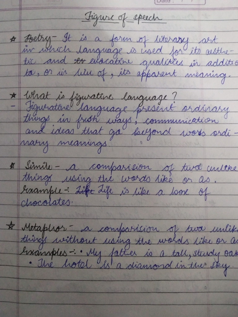 English Note Book Work | PDF