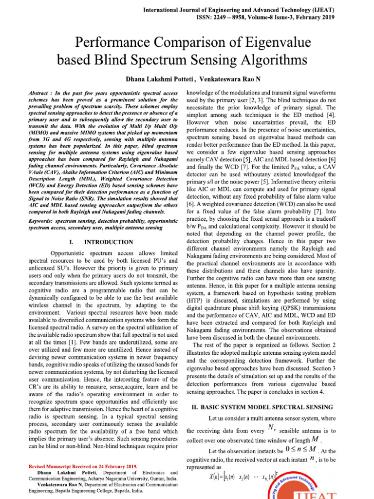 IJEAT Scopus Paper | PDF