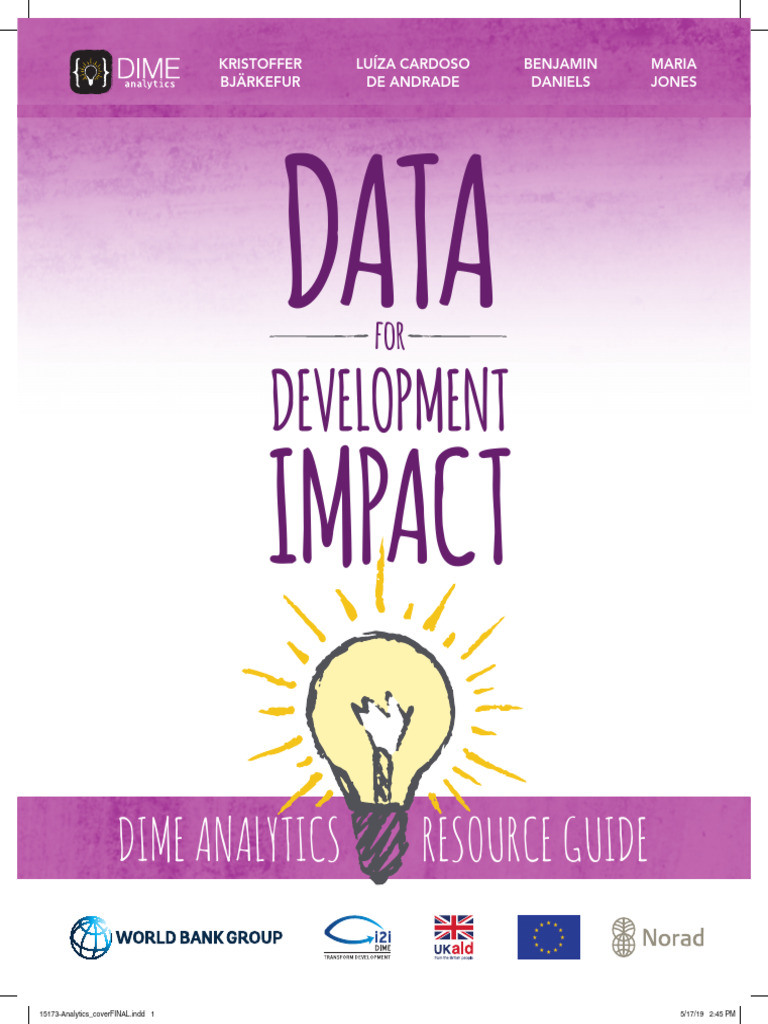 Data For Development Impact | PDF | Institutional Review Board | Data