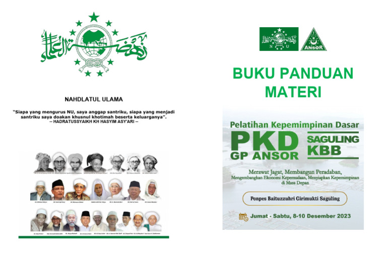 Panduan Materi SKP Dan SKK Ipnu-Ippnu Plered | PDF
