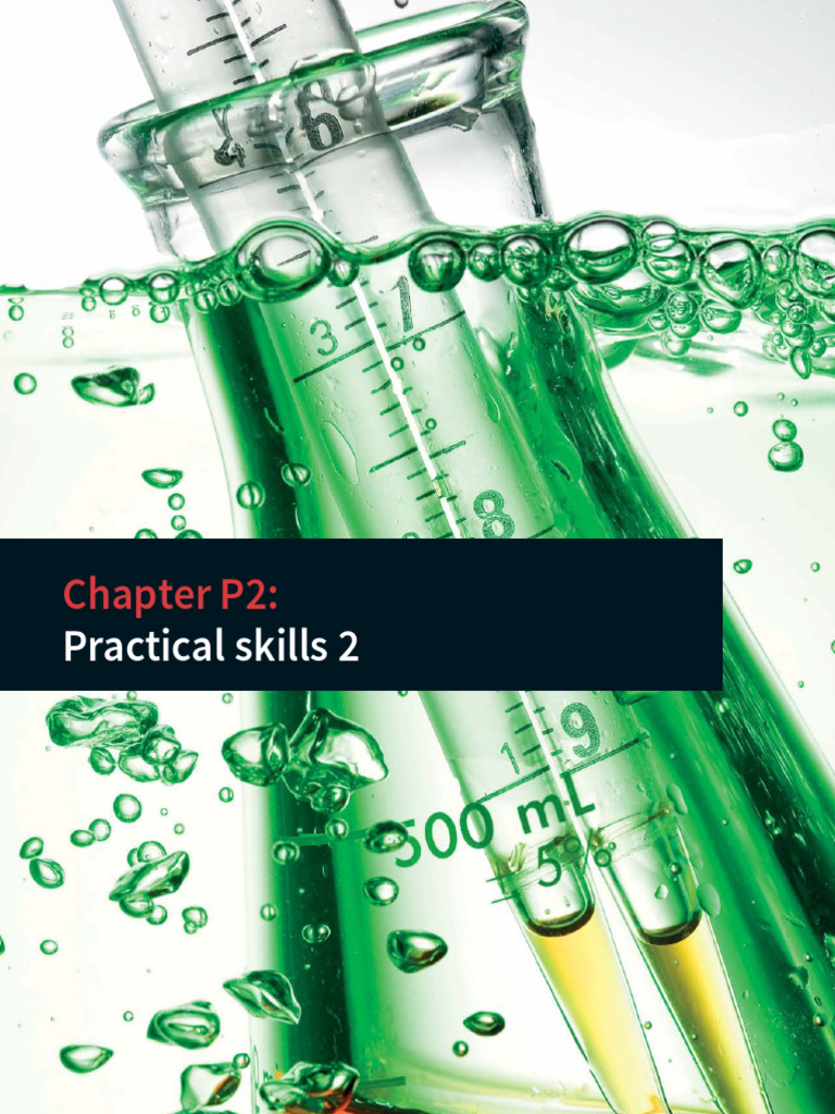 Practical Skills 2 | PDF | Reaction Rate | Experiment