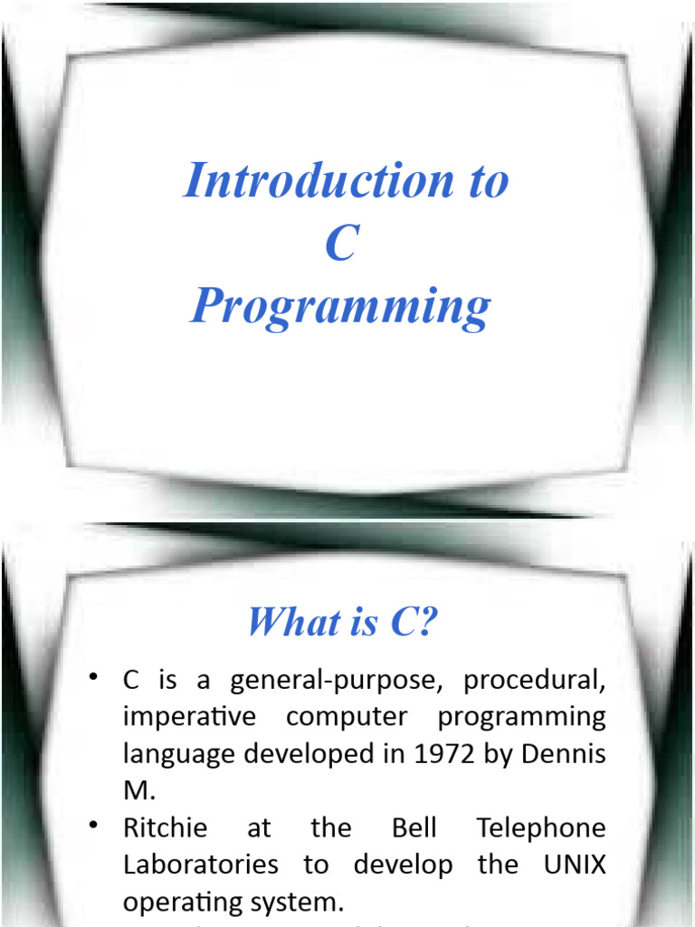 C Program | PDF | C (Programming Language) | Variable (Computer Science)