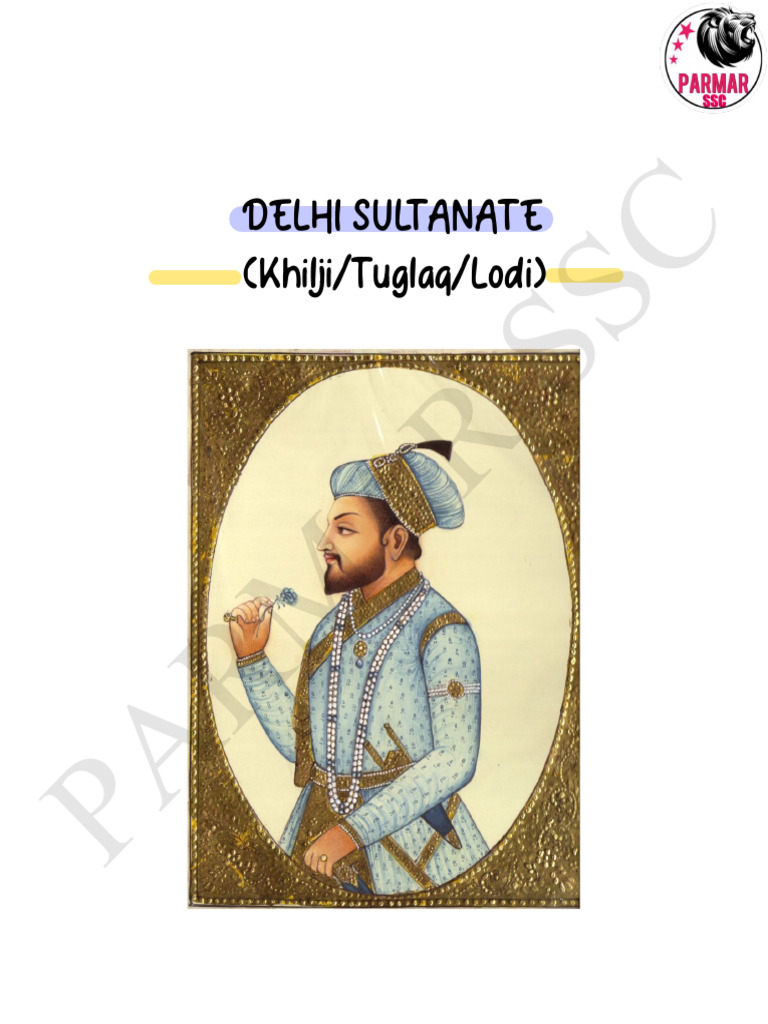 Delhi Sultanate Exam Guide | PDF