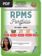 RPMS Tabbings 2023-2024 | PDF