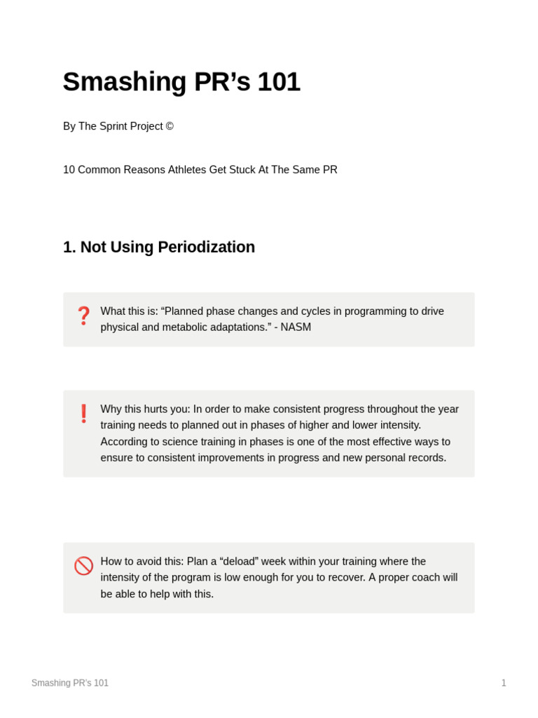 Smashing PRs 101 | PDF