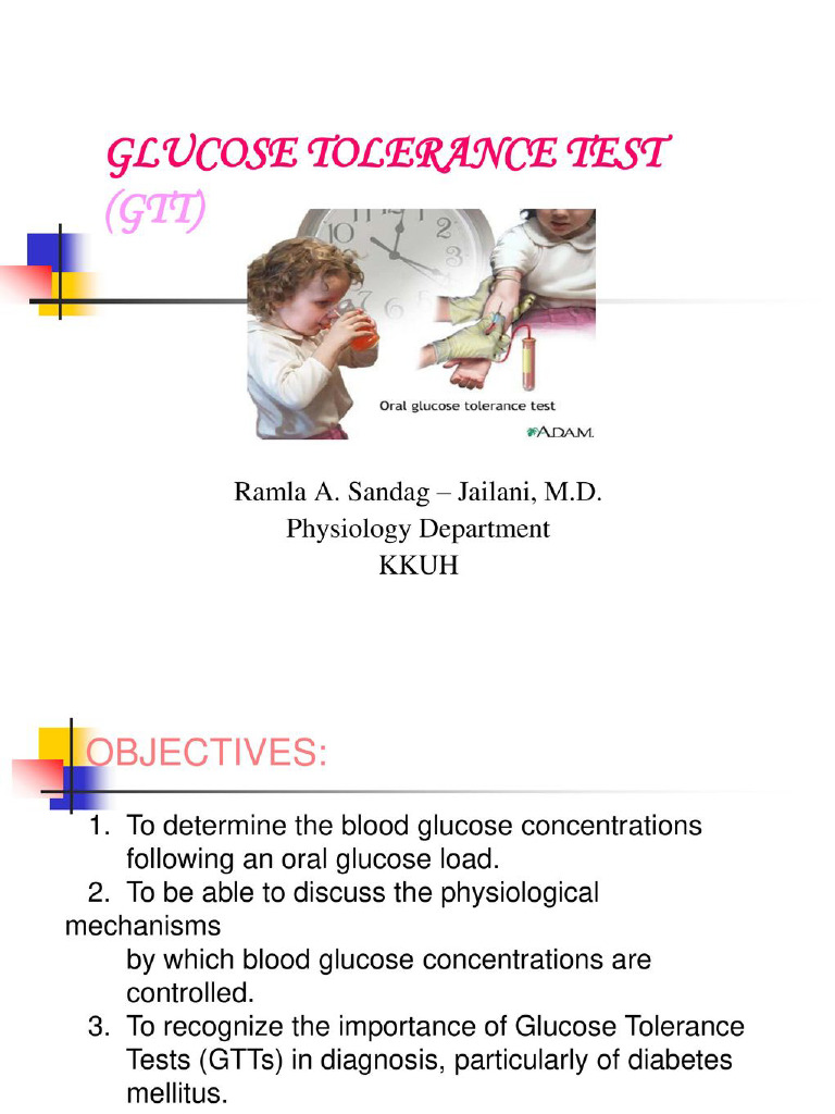 Glucose Tolerance Test | PDF