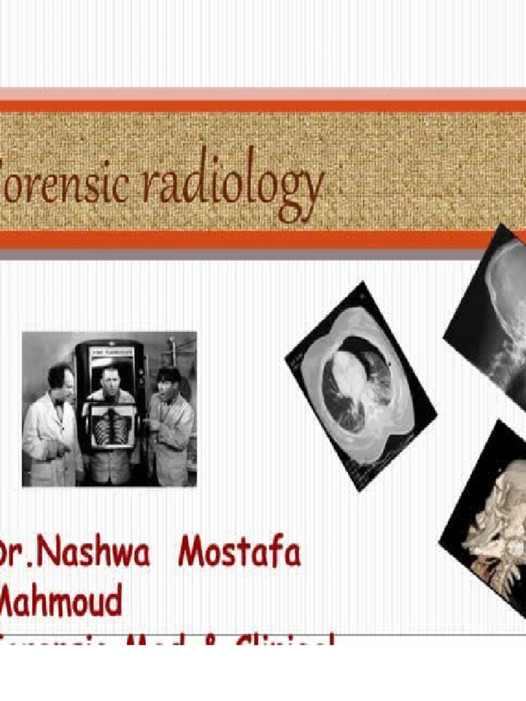 Forensic Radiology | PDF